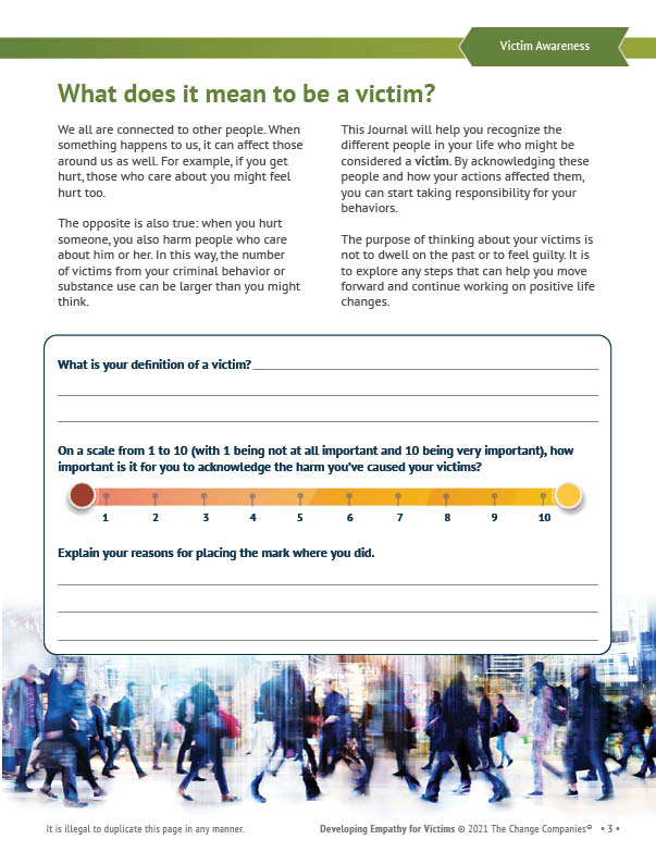 Developing Empathy for Victims – The Change Companies